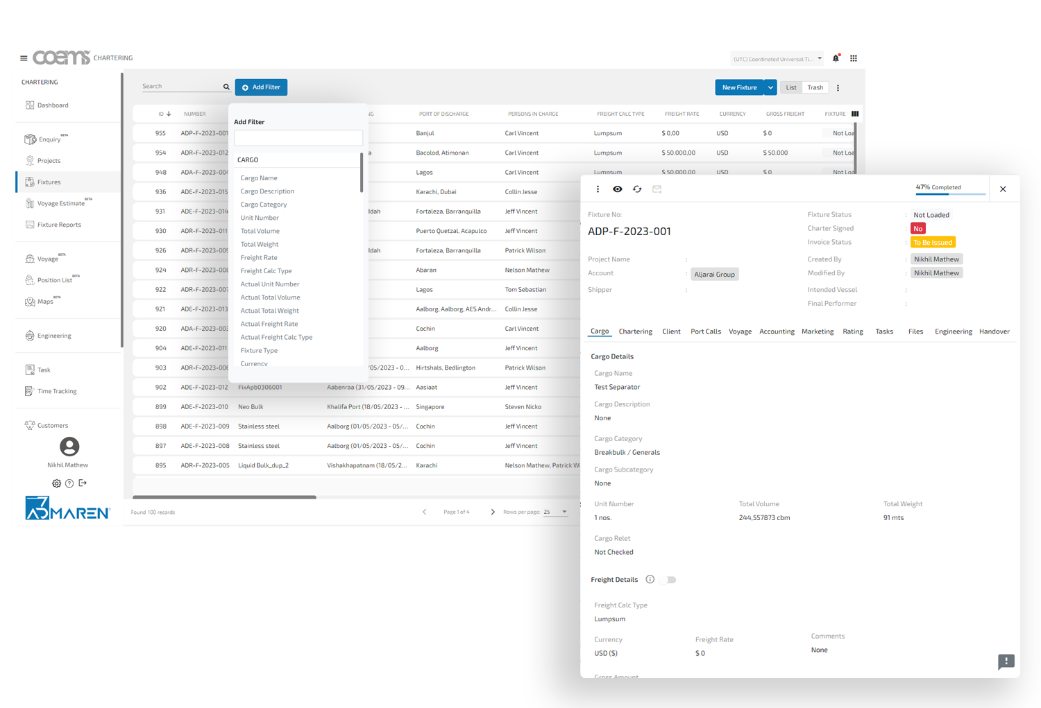 COEMS | Breakbulk Cargo